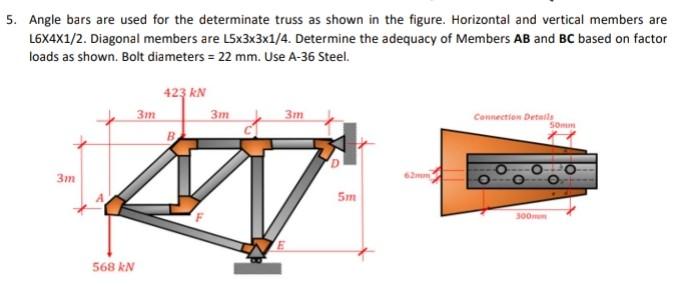 [Solved]: Angle bars are used for the determinate