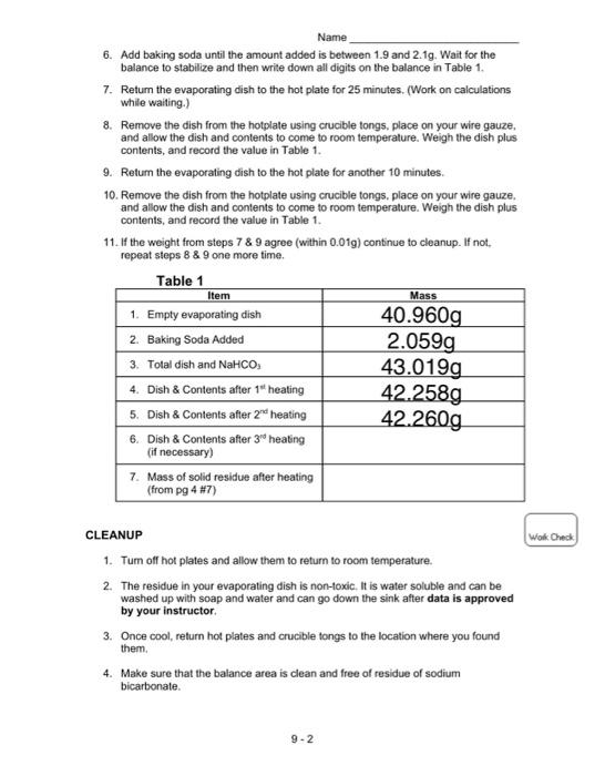 Solved Name STOICHIOMETRY PRACTICE: SHOW ALL WORK!!!!! 1. | Chegg.com