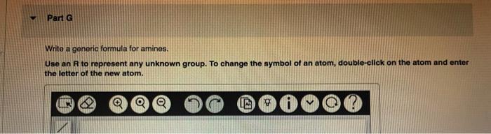 Solved Part A Write a generic formula for each of the | Chegg.com