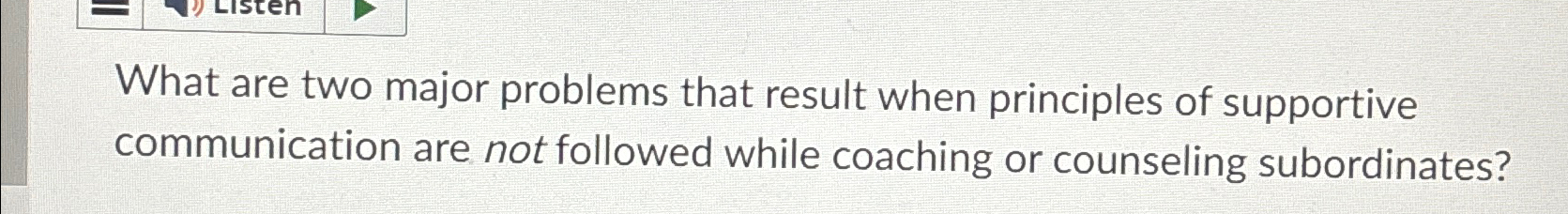 Solved What are two major problems that result when | Chegg.com
