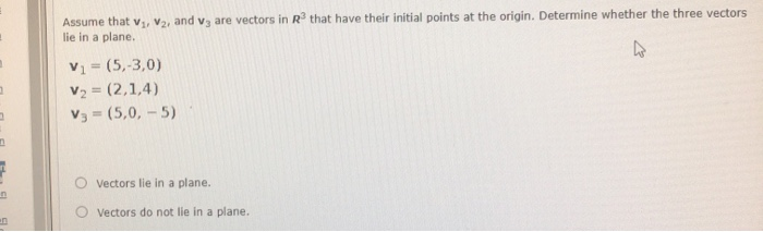Solved Assume that vz, V2, and V3 are vectors in that have | Chegg.com