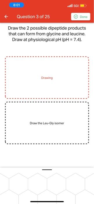 Solved Draw the 2 possible dipeptide products that can form | Chegg.com