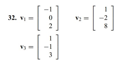 Solved In Exercises 29-32, ﻿find all vectorsv=[abc]so that | Chegg.com