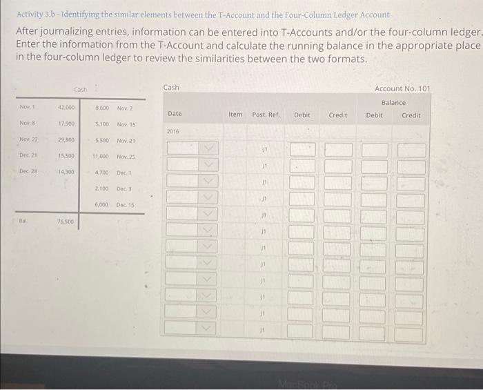 Solved Activity 3.b-Identifying the similar elements between | Chegg.com
