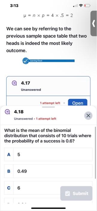 Solved Standard Deviation of a Binomial The population | Chegg.com
