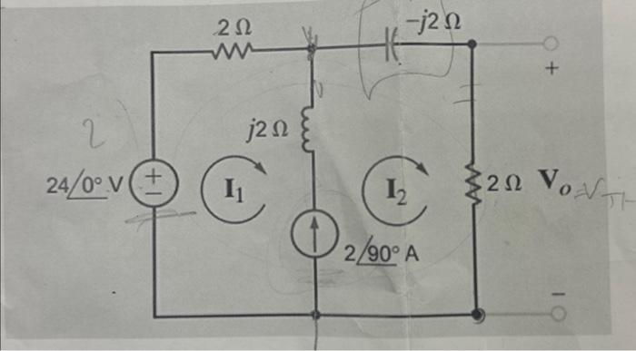 Solved calculate V0 using superposition show all steps in | Chegg.com