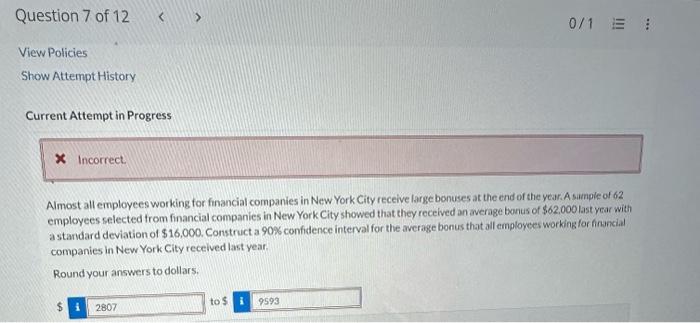 Solved Determine the most conservative sample size for the | Chegg.com