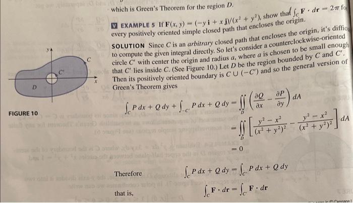 Solved 27. Use the method of Example 5 to calculate ∫CF⋅dr, | Chegg.com