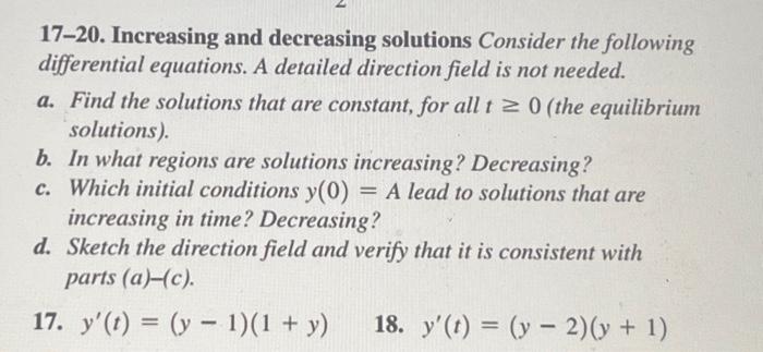Solved - 33–42. Solving initial value problems Solve the | Chegg.com