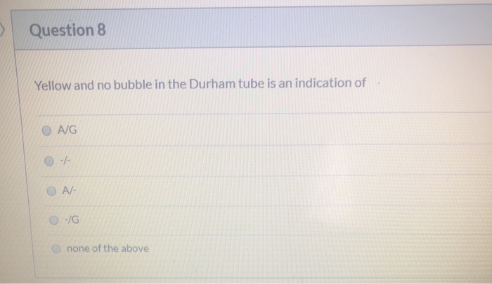 Solved Question 4 10 pts The Durham tube inverted in a tube | Chegg.com