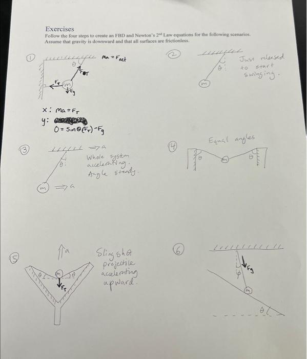 Solved Exercises Follow the four steps to create an FBD and | Chegg.com