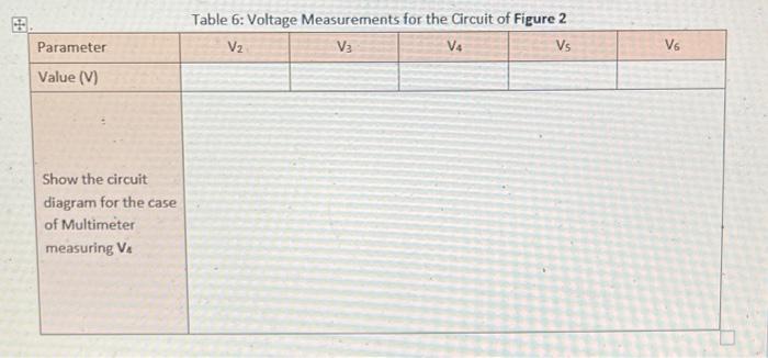 Solved Build the following circuit and fill the tables shown | Chegg.com