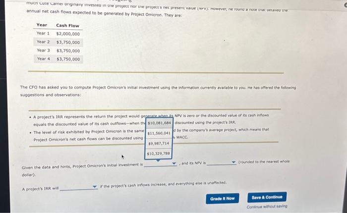 Solved annual net cash flows expected to be generated by | Chegg.com
