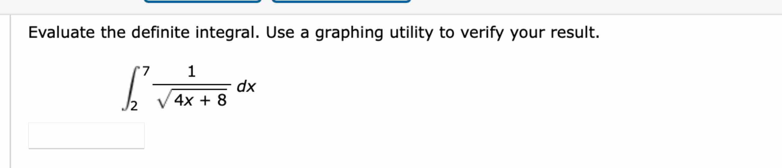 Solved Evaluate the definite integral. Use a graphing | Chegg.com