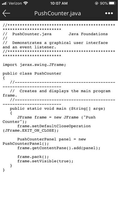 1. Make the following changes to the Push Counter | Chegg.com
