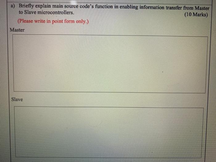 Solved Q5.5 Two Arduino Uno microcontrollers has been | Chegg.com