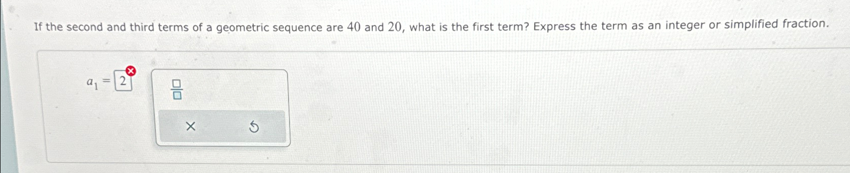Solved If the second and third terms of a geometric sequence | Chegg.com