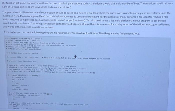 Solved pls help me with this question follow the | Chegg.com