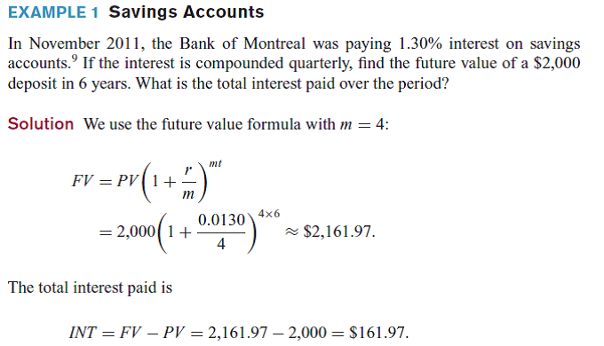 Solved: In Exercises 1–8, calculate, to the nearest cent, the f ...