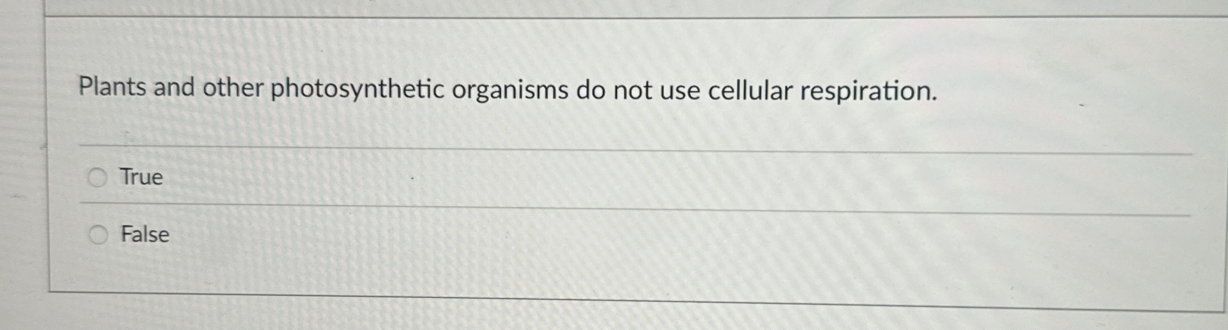 Solved Plants and other photosynthetic organisms do not use | Chegg.com