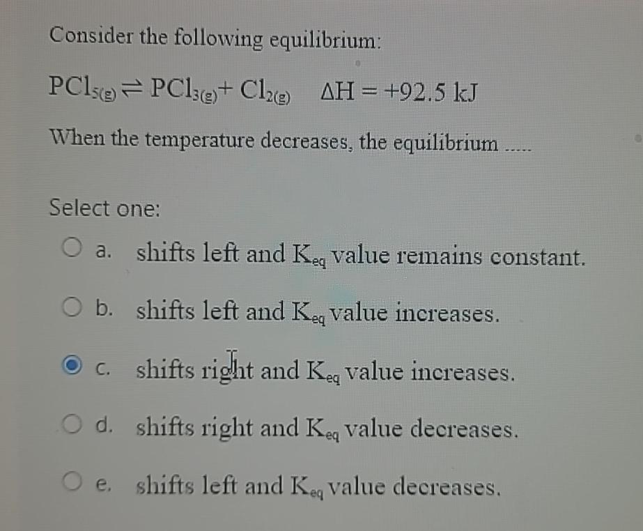 Solved Consider the following | Chegg.com