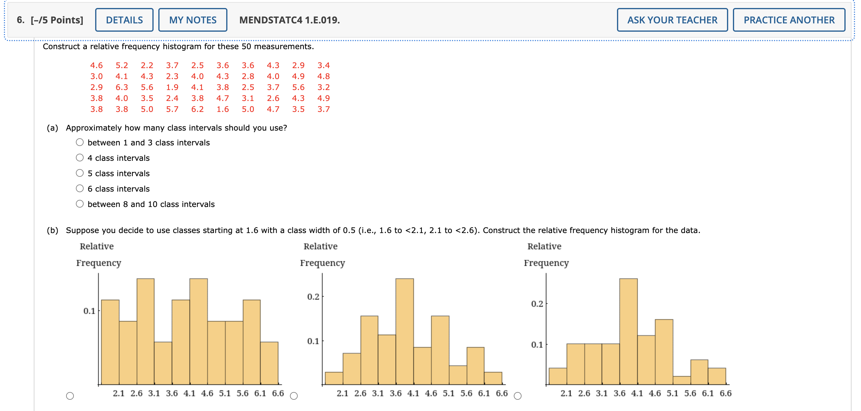 Solved Step-by-step please!Construct a relative frequency | Chegg.com