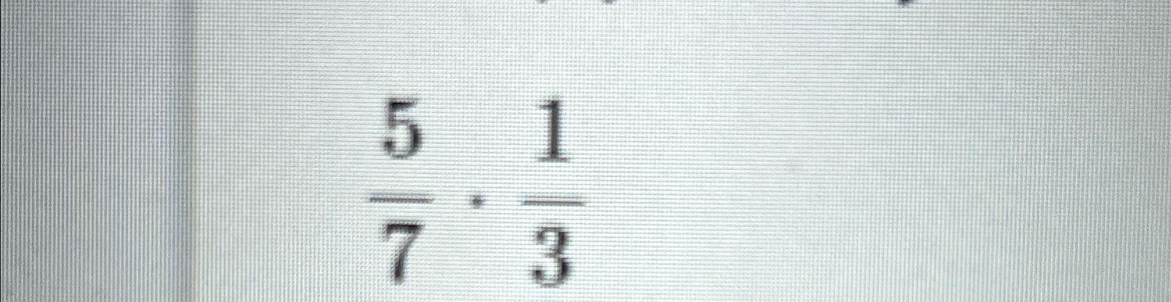 Solved 57*13 | Chegg.com