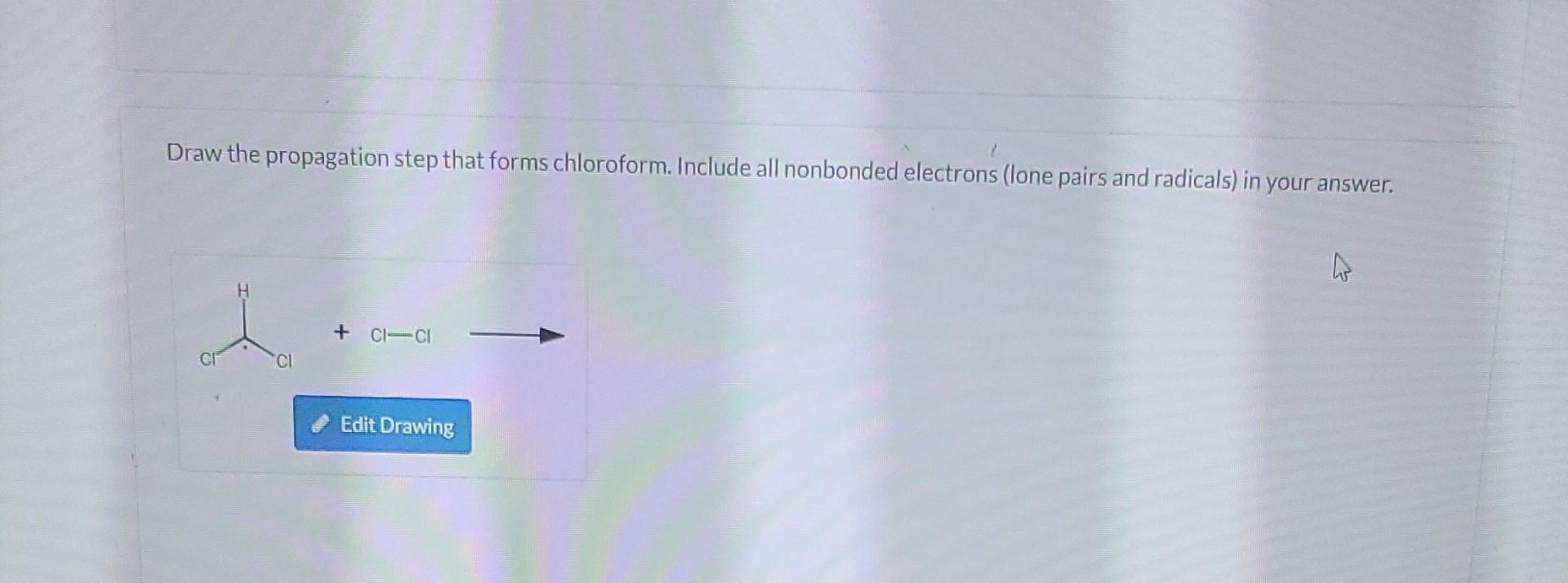 Solved Draw the initiation step. Include all nonbonded | Chegg.com