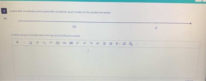 Solved 1 Given a unit length on the number line as shown | Chegg.com