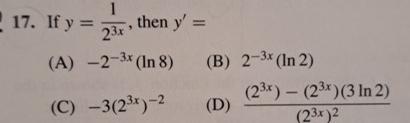 Solved If y=123x, ﻿then | Chegg.com