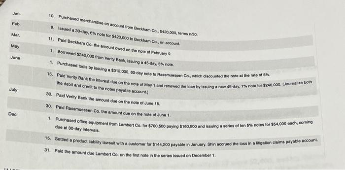 Solved -PR 11-1A. Liability Transactions OBJ. 1, 5 The | Chegg.com