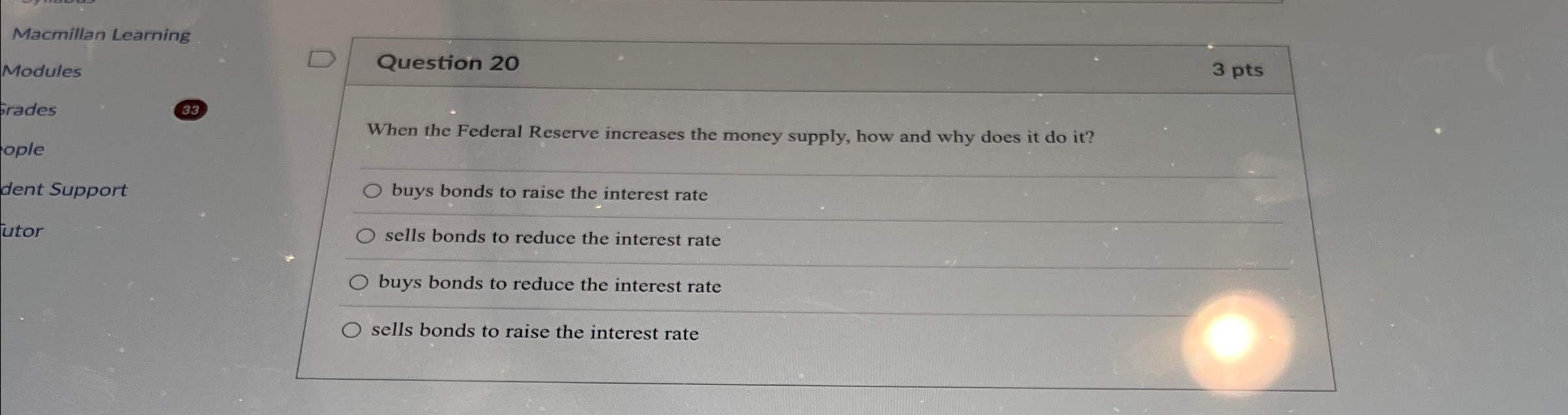 Solved Macmillan LearningModulesgradesopledent | Chegg.com
