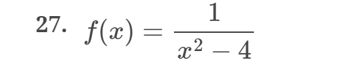 Solved f(x)=1x2-4 ﻿solve using the limit definition of a | Chegg.com