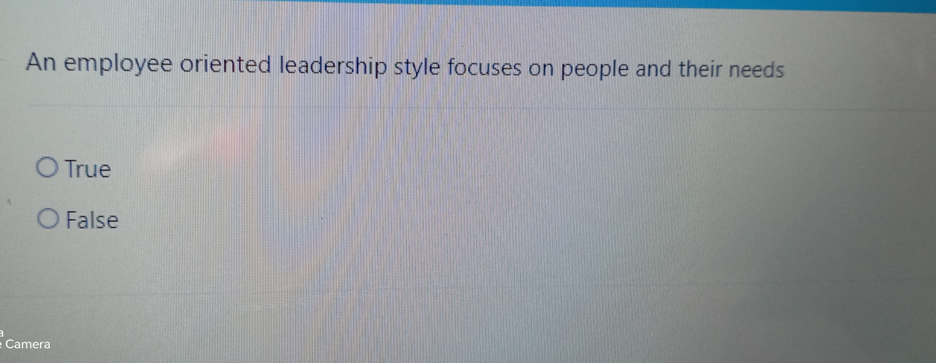 Solved An employee oriented leadership style focuses on | Chegg.com