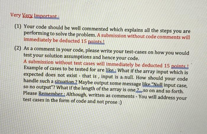 Solved Kindly use Java. And please explain the 2nd part of | Chegg.com