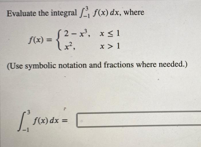 Solved Write the integral as a sum of integrals without | Chegg.com