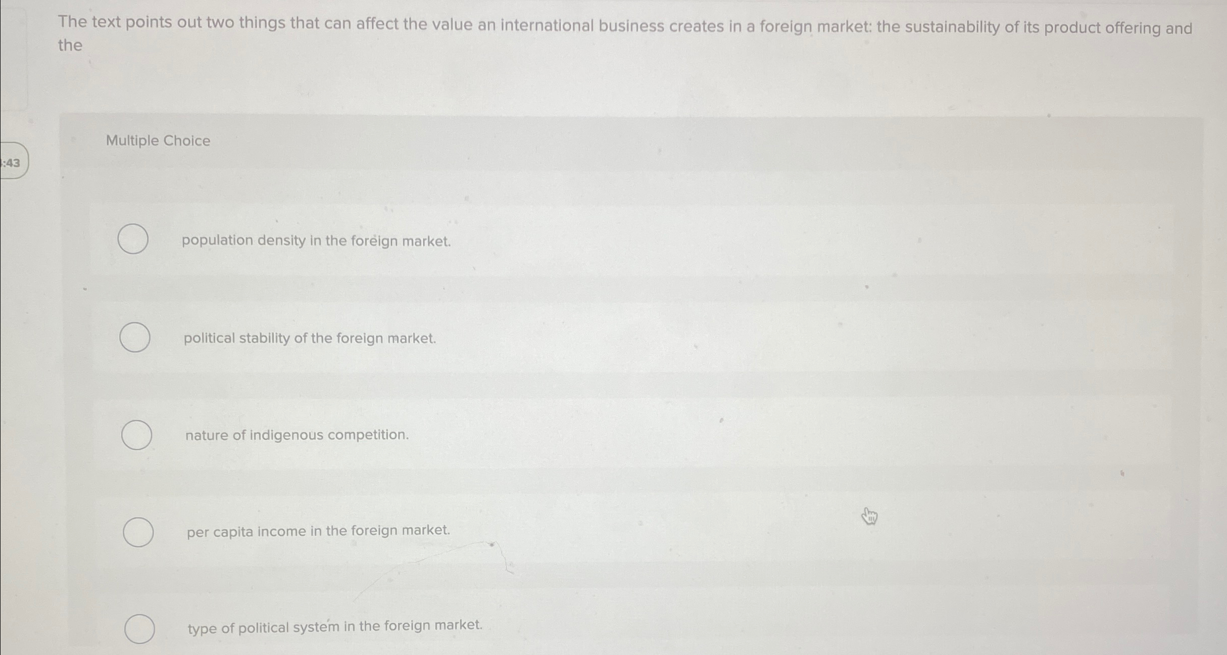Solved The text points out two things that can affect the | Chegg.com