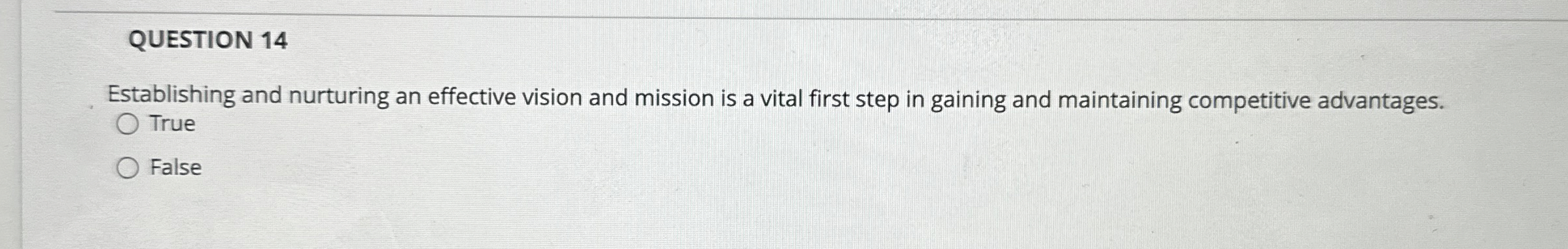 Solved QUESTION 14Establishing and nurturing an effective | Chegg.com