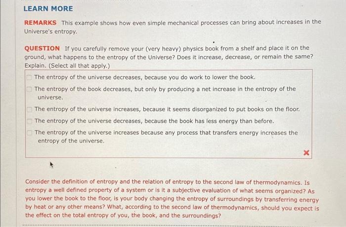 Solved LEARN MORE REMARKS This example shows how even simple | Chegg.com