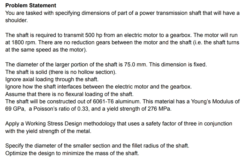 Problem StatementYou are tasked with specifying | Chegg.com