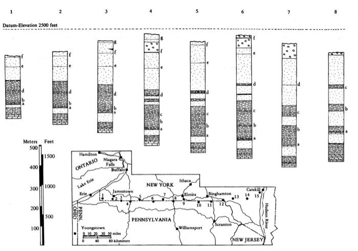 Lithostratigraphic Correlation Example Problems * | Chegg.com