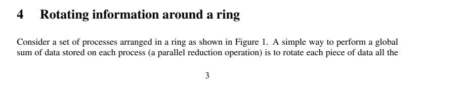 4 Rotating information around a ring Consider a set | Chegg.com
