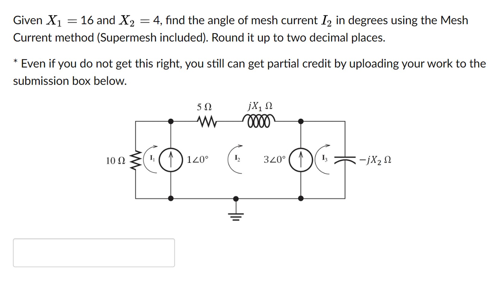 Solved Given x1=16 ﻿and x2=4, ﻿find the angle of mesh | Chegg.com