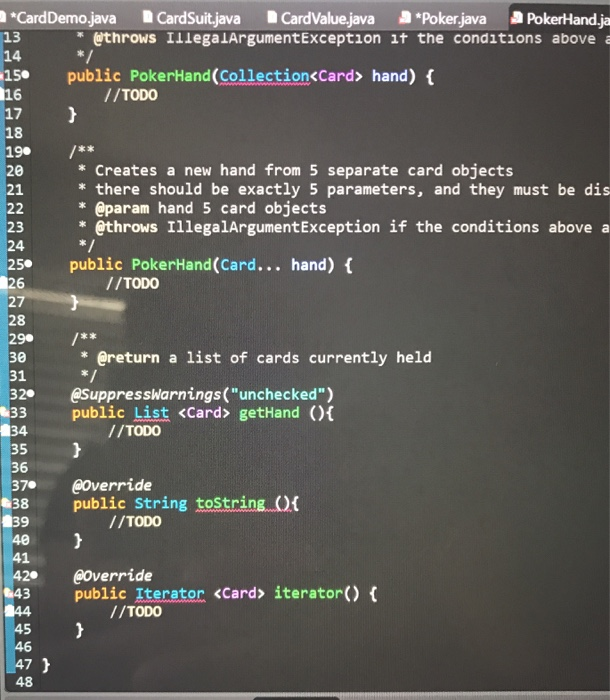 Solved Part 2: Design and implementation The following | Chegg.com