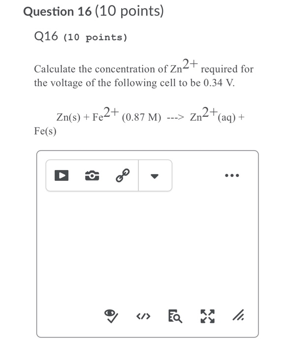 Solved Question 16 (10 points) Q16 (10 points) Calculate the | Chegg.com Solved Question 16 (10 points) Q16 (10 points) Calculate the | Chegg.com