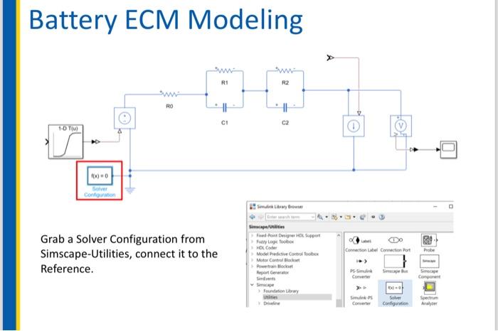 Solved Battery ECM Modeling Assign numbers to the resistors | Chegg.com