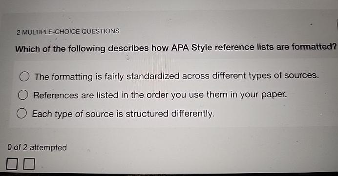 Solved 2 ﻿MULTIPLE-CHOICE QUESTIONSWhich of the following | Chegg.com
