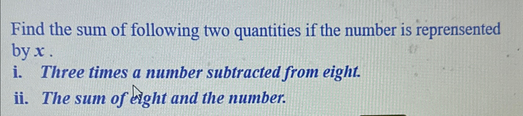 Solved Find the sum of following two quantities if the | Chegg.com