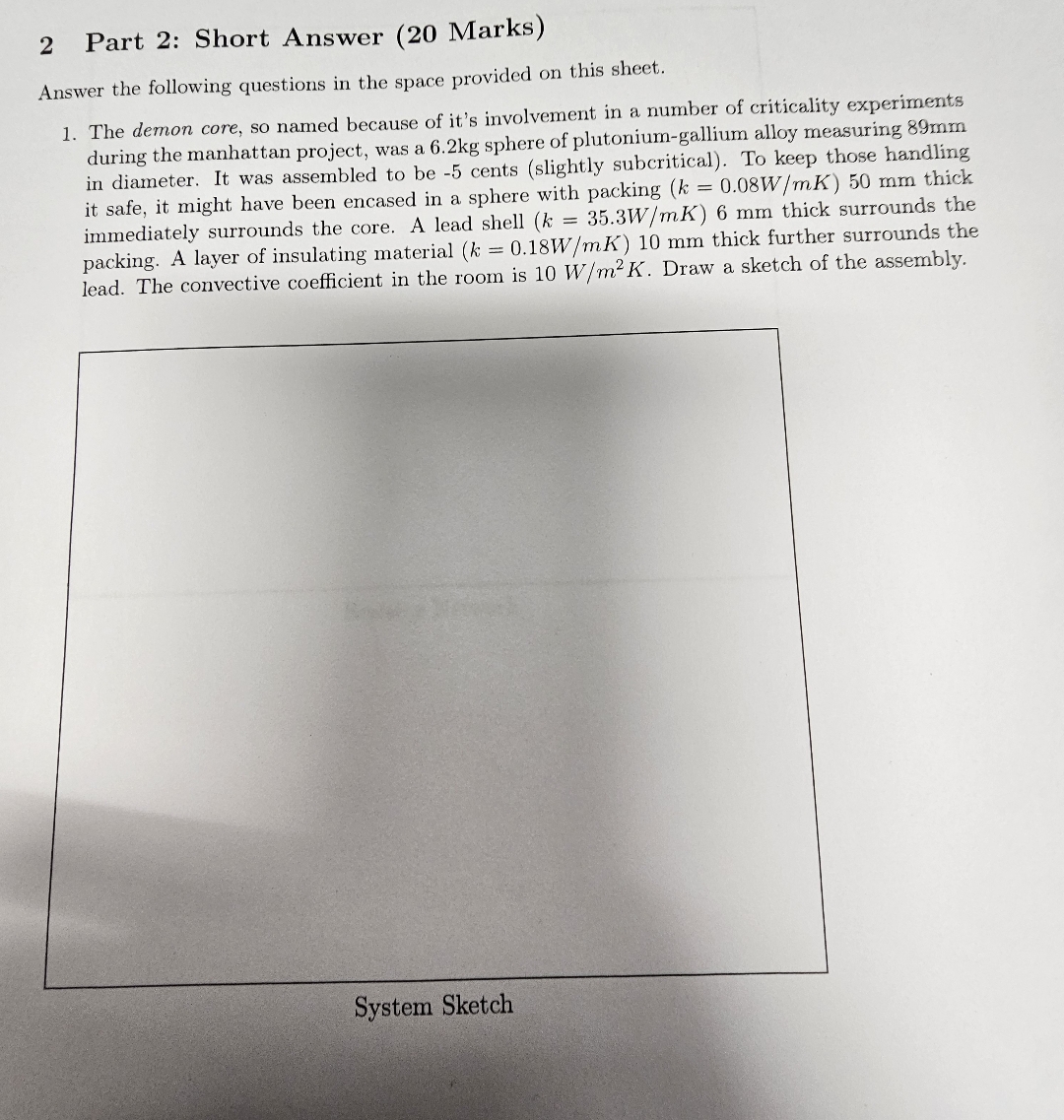 Solved 2 ﻿Part 2: Short Answer (20 ﻿Marks)Answer the | Chegg.com