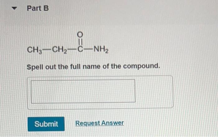 Solved Spell out the full name of the compound. Spell out | Chegg.com